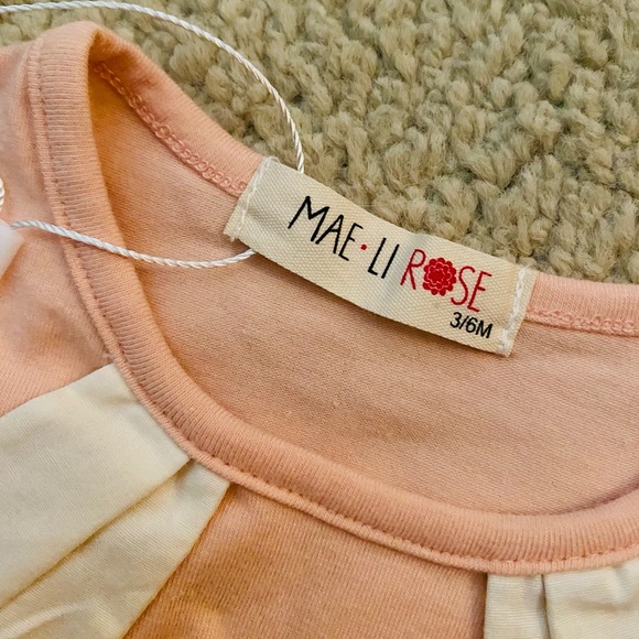 Mae Li Rose | One Pieces | Nwt Mae Li Rose Pink Skirted Bunny Bodysuit ...